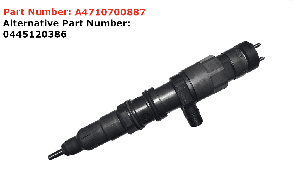 Inyector 0445120386 Mercedes Benz Actros OM470 marca KS